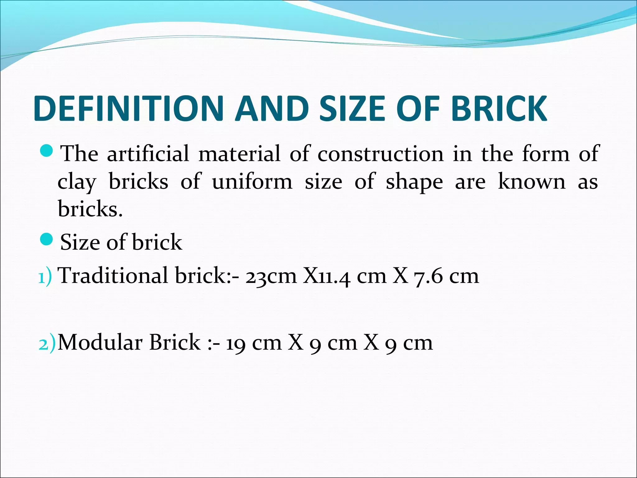 Bricks | PPT
