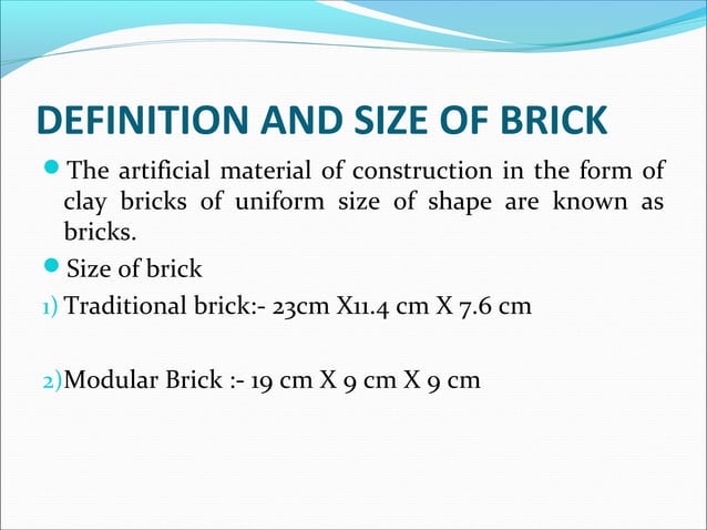 Bricks | PPT