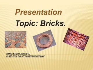 Bricks | PPTX