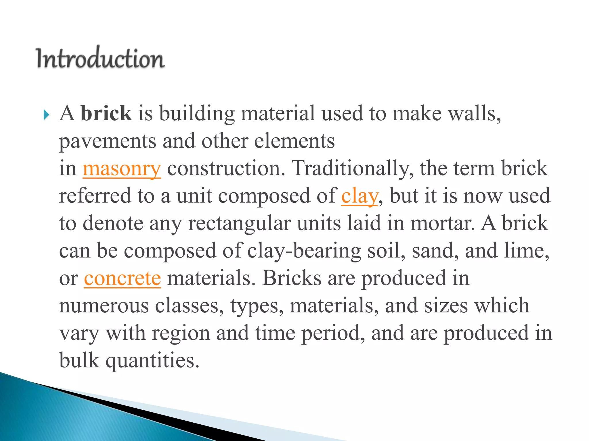 Bricks | PPT