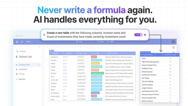 Bricks: The AI Spreadsheet We've All Been Waiting For | PPTX