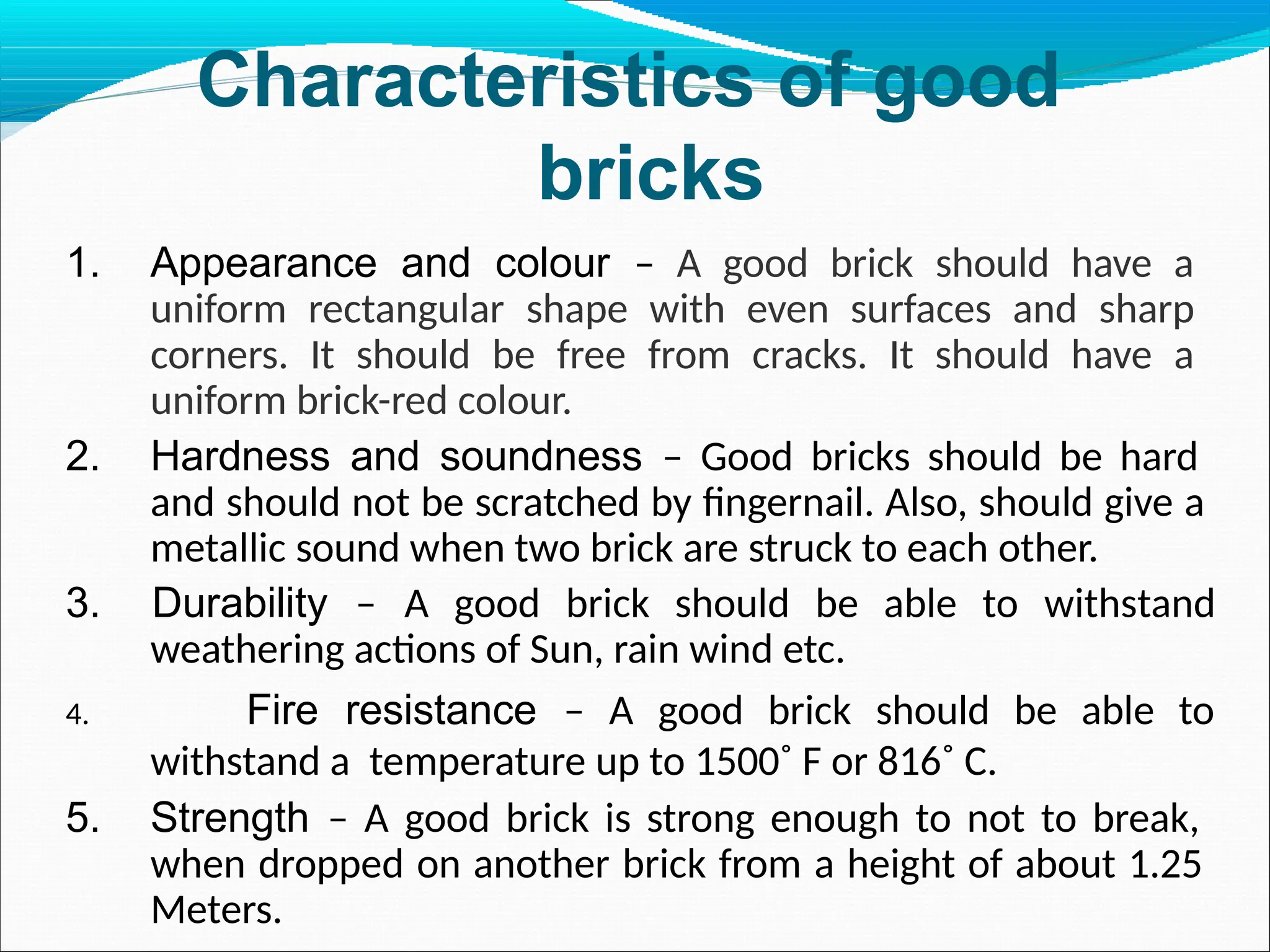 Presentation on Bricks, Bricks function, Types | PPTX