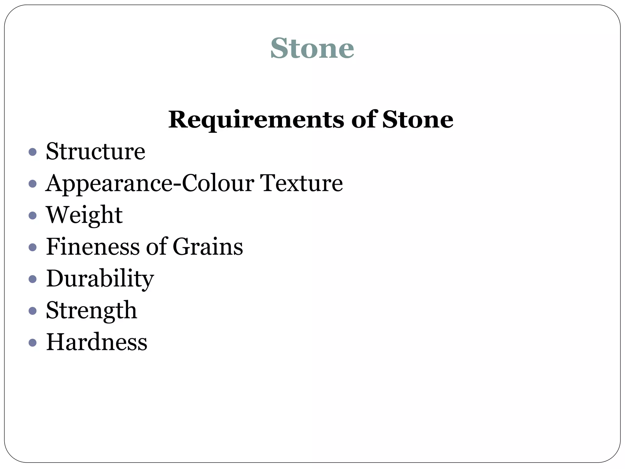 Civil Engineering Materials | PPT
