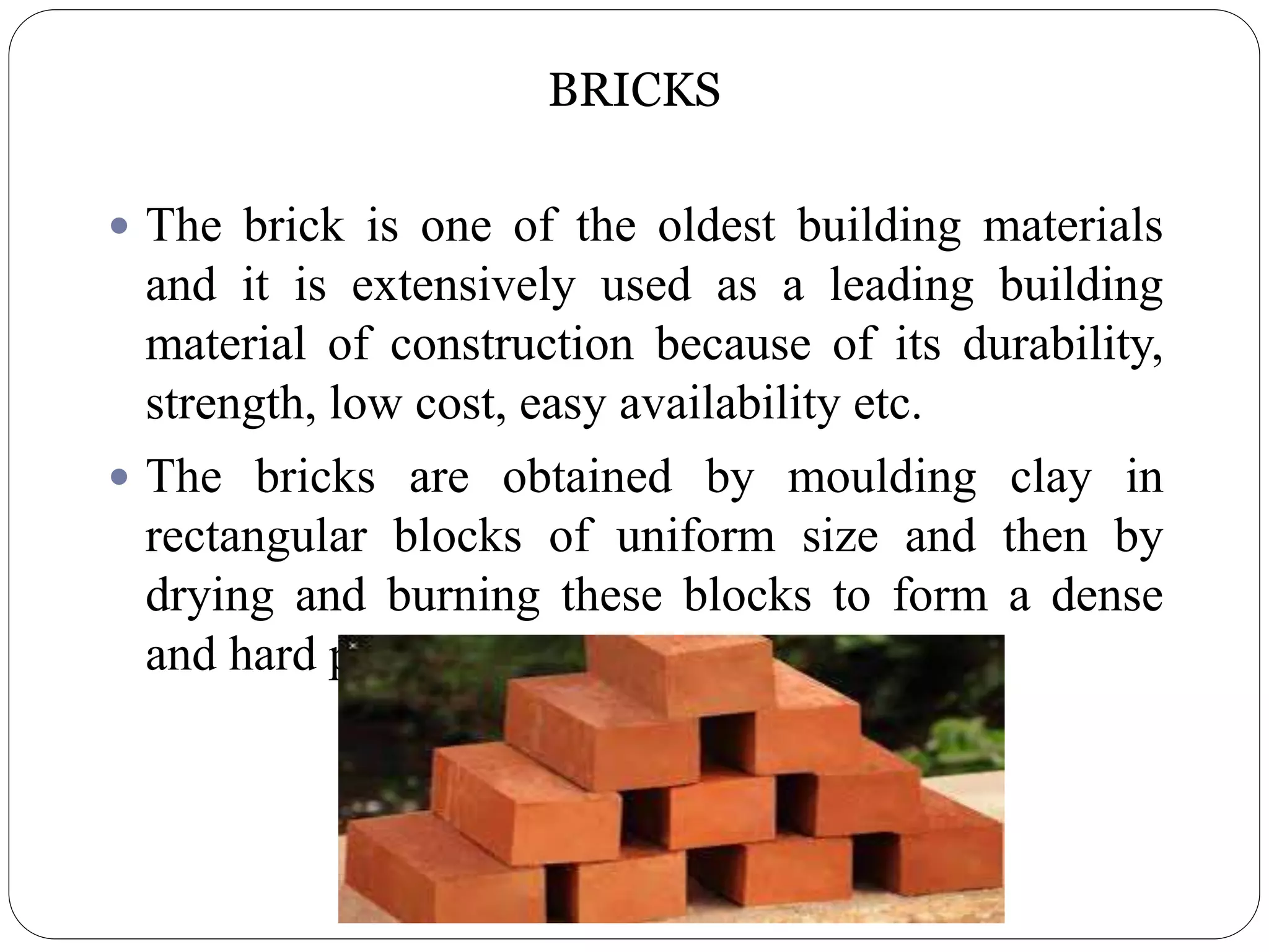 Civil Engineering Materials | PPT