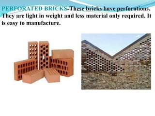 Bricks,cement blocks | PPTX