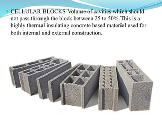 Bricks,cement blocks | PPTX