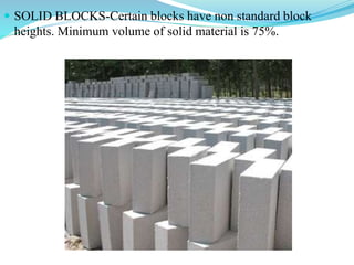 Bricks,cement blocks | PPTX