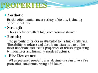 Bricks,cement blocks | PPTX