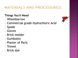 Bricks Out of Cow Manure | PPTX