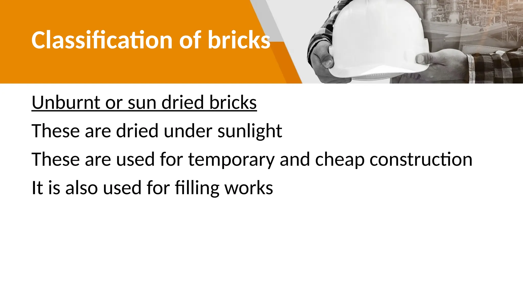 bricks ppt for all civil engineering students | PPTX