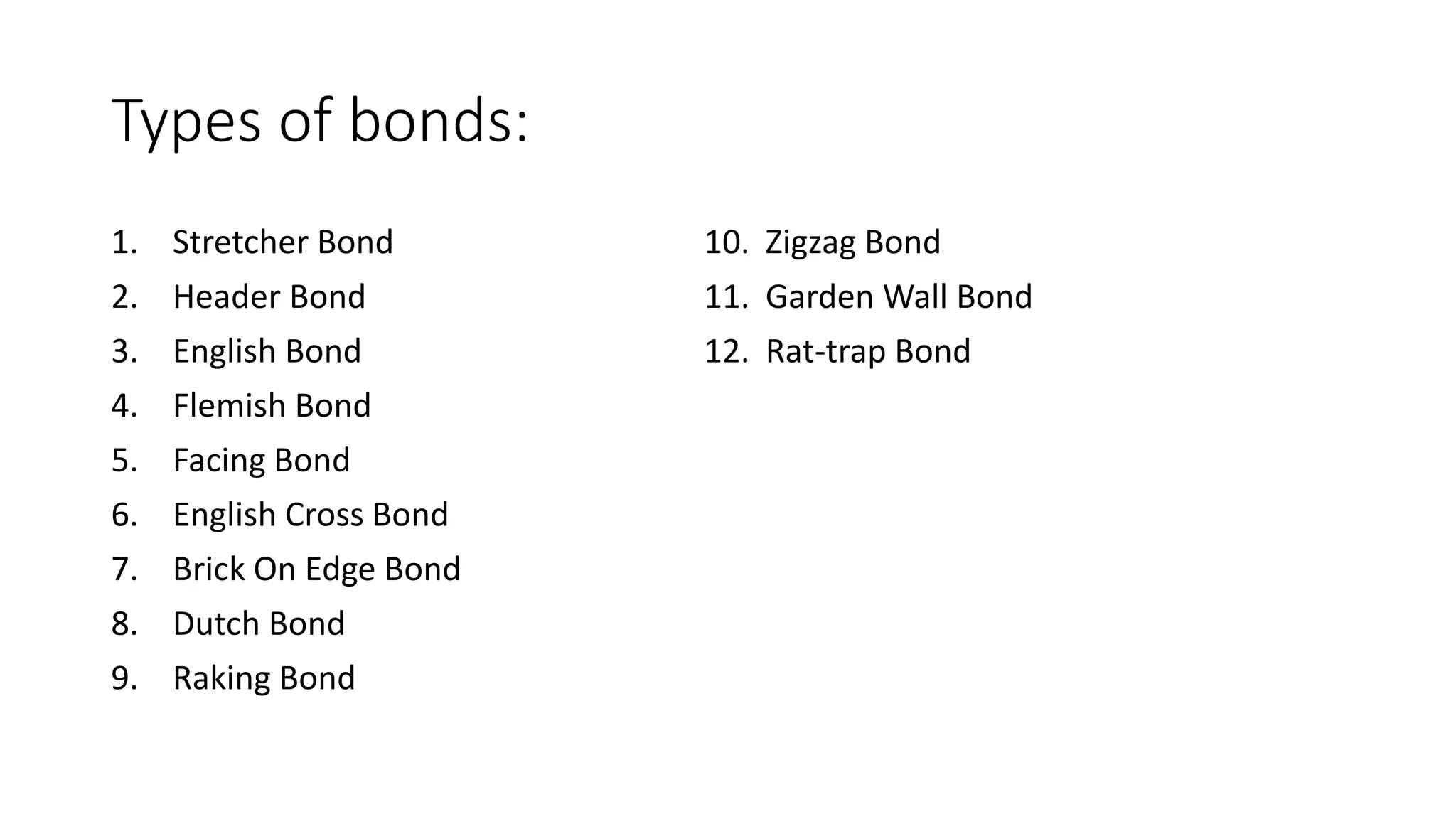 Brick walling and joints | PPTX