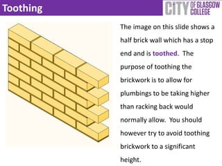 Brick walling an introduction | PPTX
