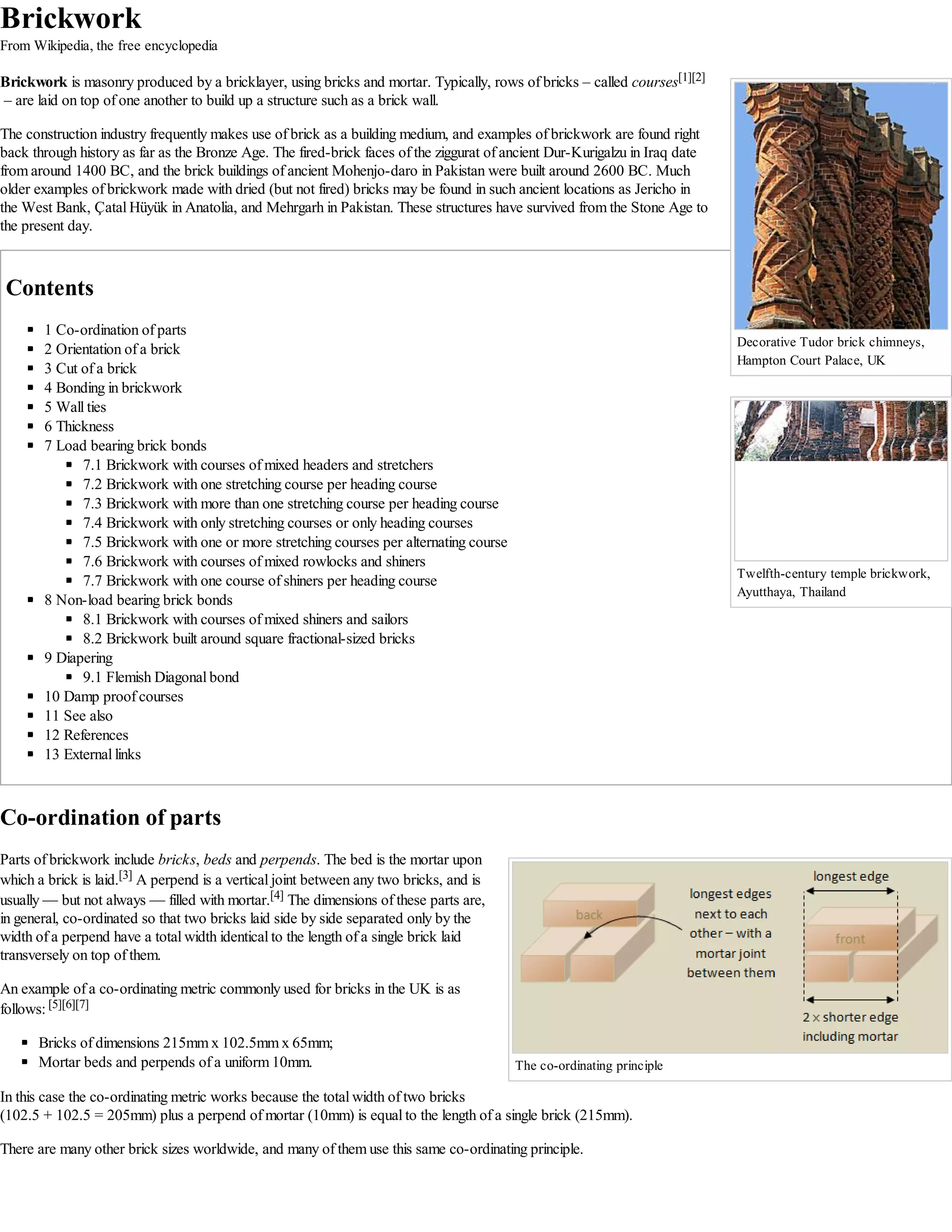 Brickwork wikipedia | PDF