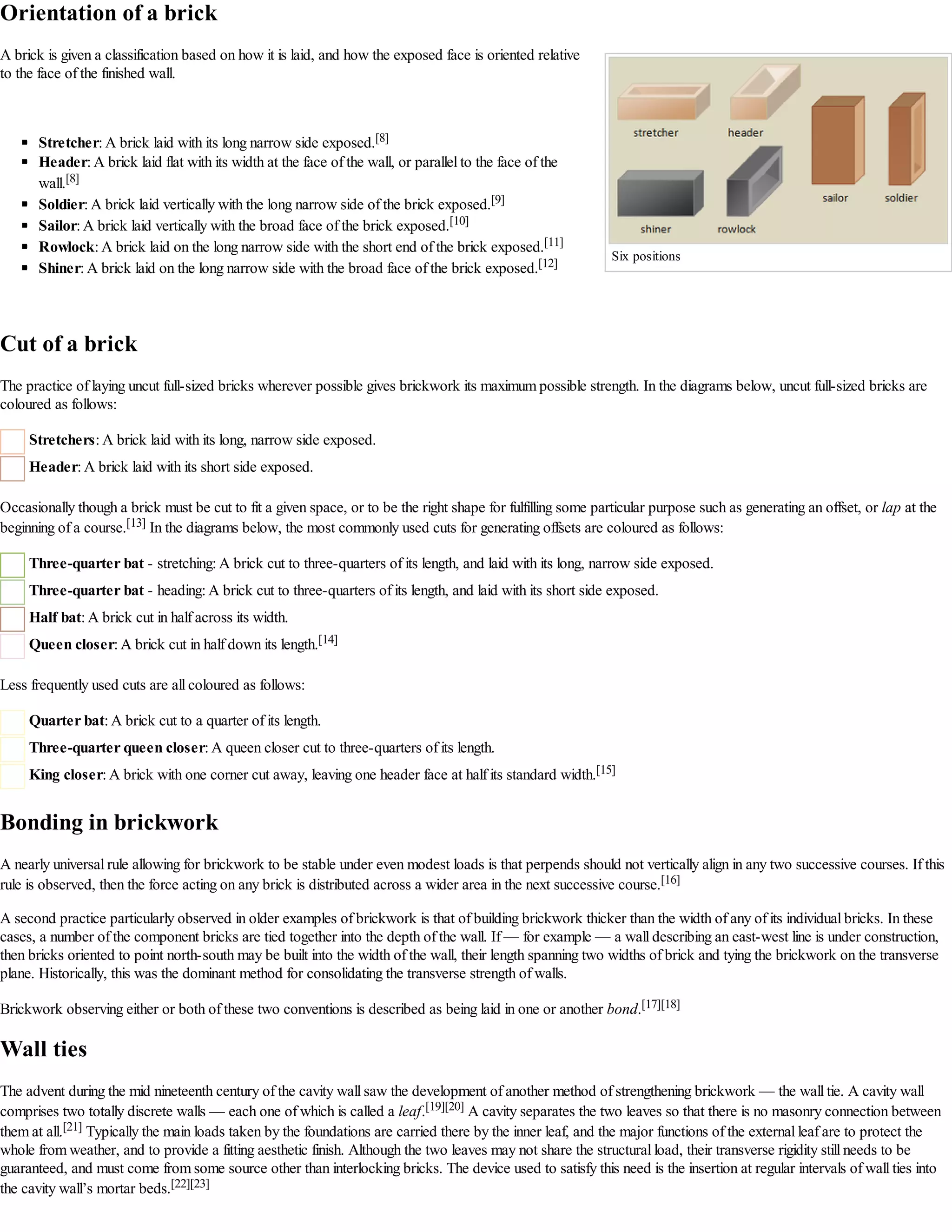 Brickwork wikipedia | PDF