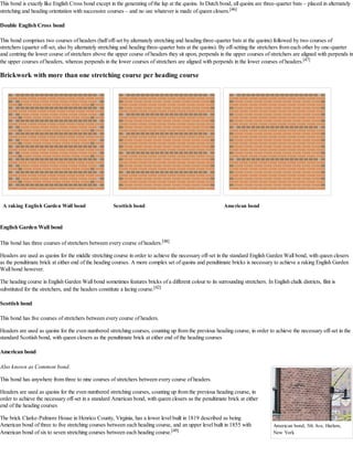 Brickwork wikipedia | PDF