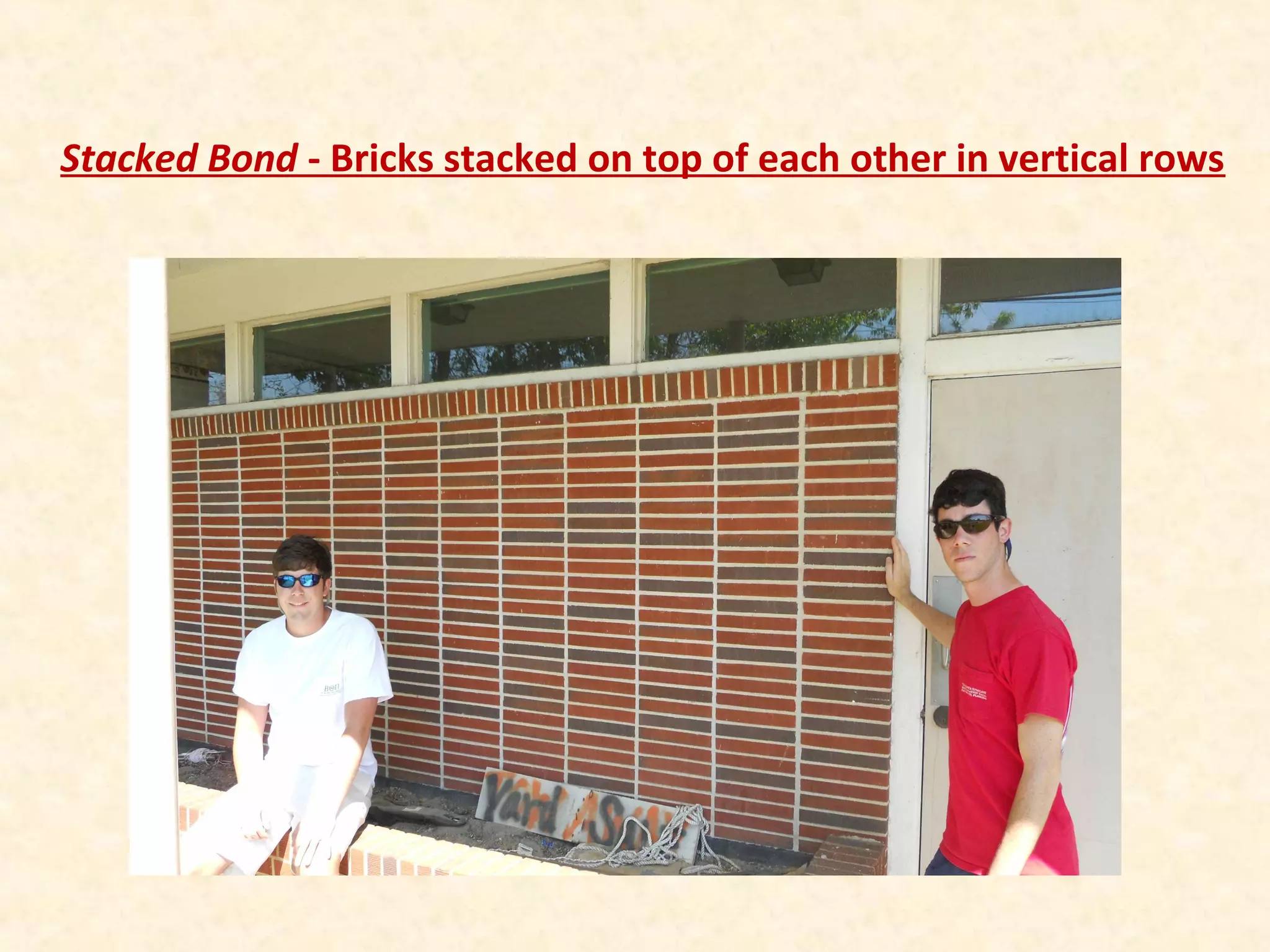 Brickwork bond ppt | PPT