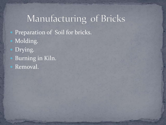Brickwork in Building, Size, Ingredients, Manufacturing, Transportation ...