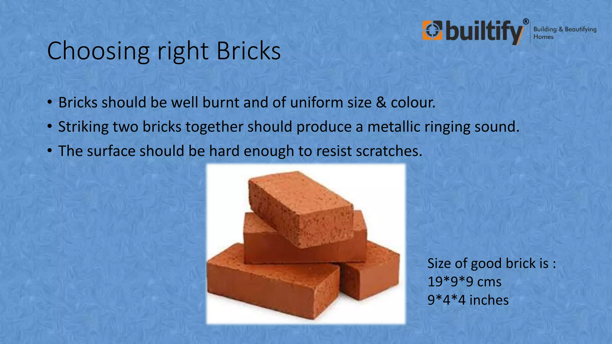 Brickwork and plastering | PPTX
