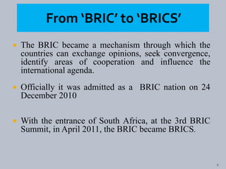 BRICS | PPTX