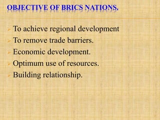 Brics- Brazil, Russia, India, China and South Africa | PPTX