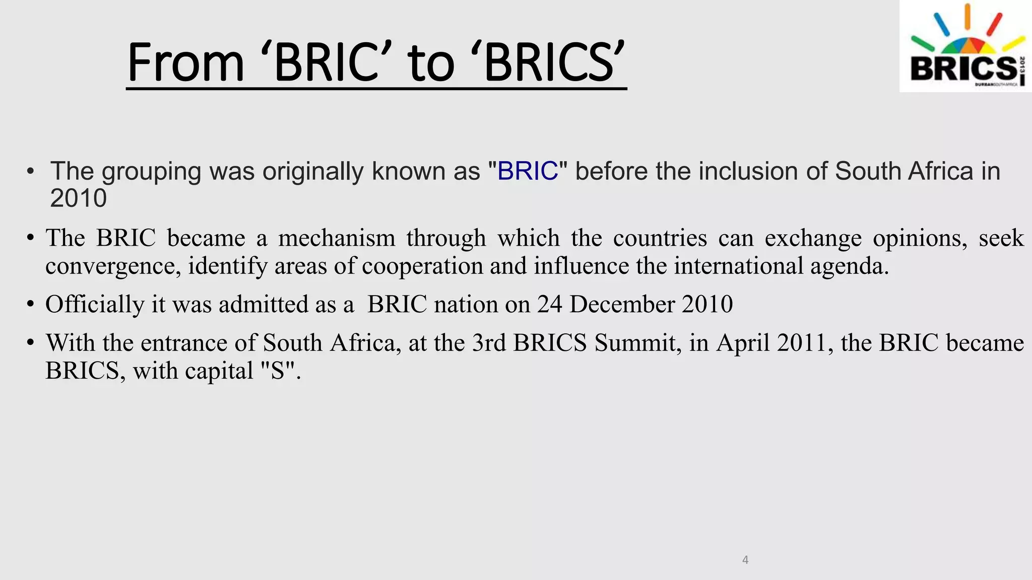 Brics | PPTX
