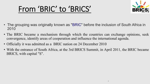 Brics | PPTX