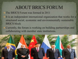BRICS , The Emerging Economies | PPTX