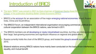 Brics | PPTX