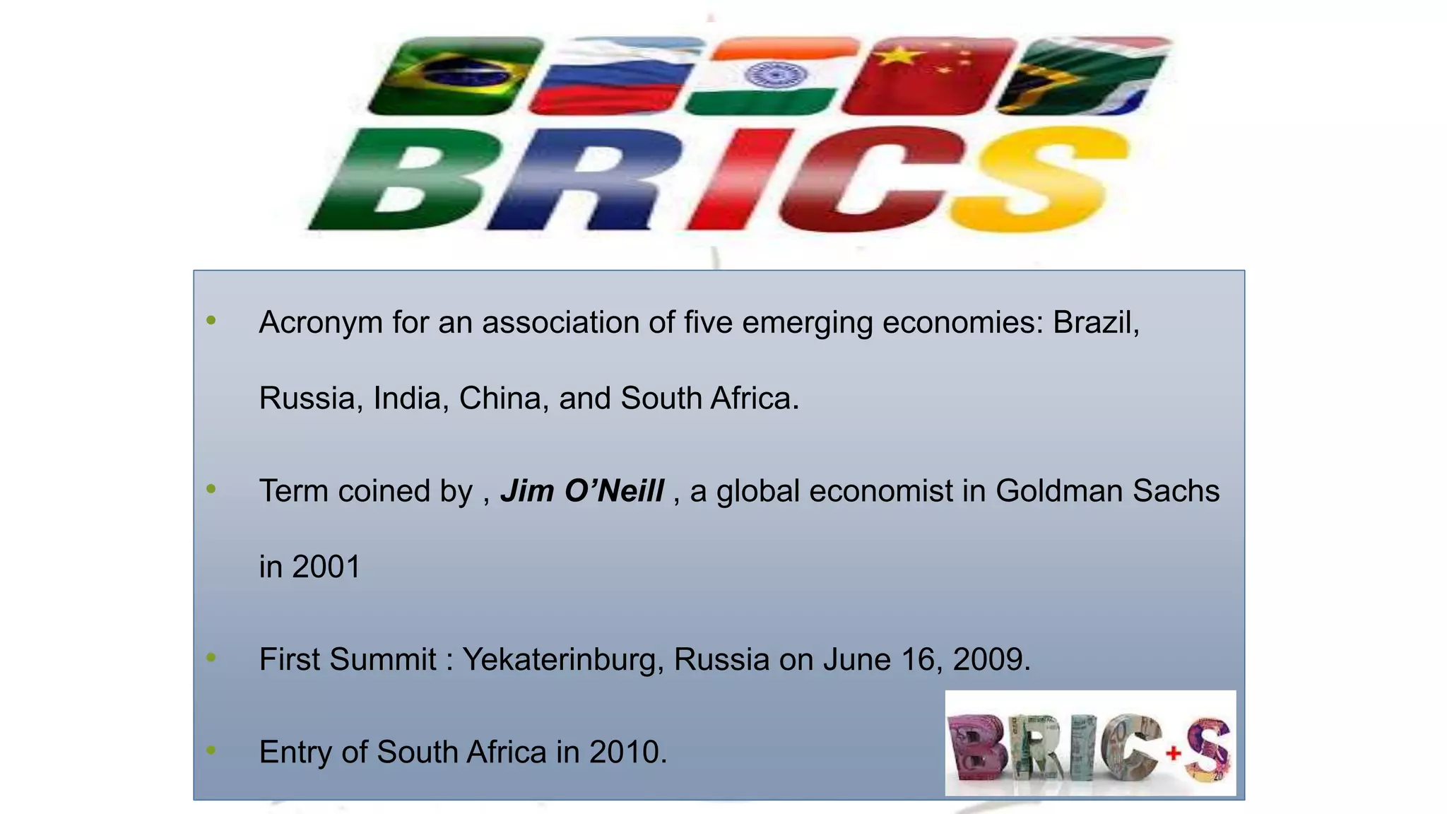Brics & its future prospects | PPTX