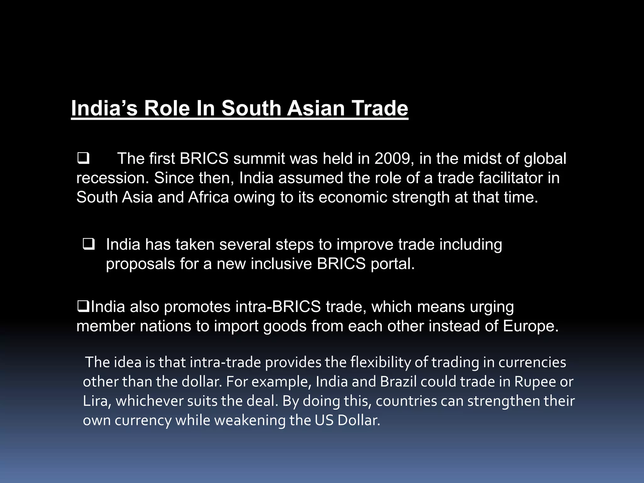 Brics and india | PPTX