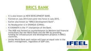 Brics bank | PPT