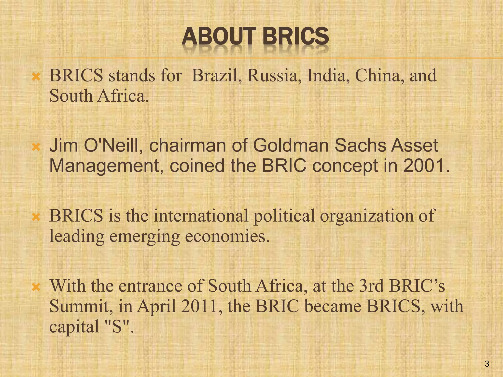 Brics ppt | PPT