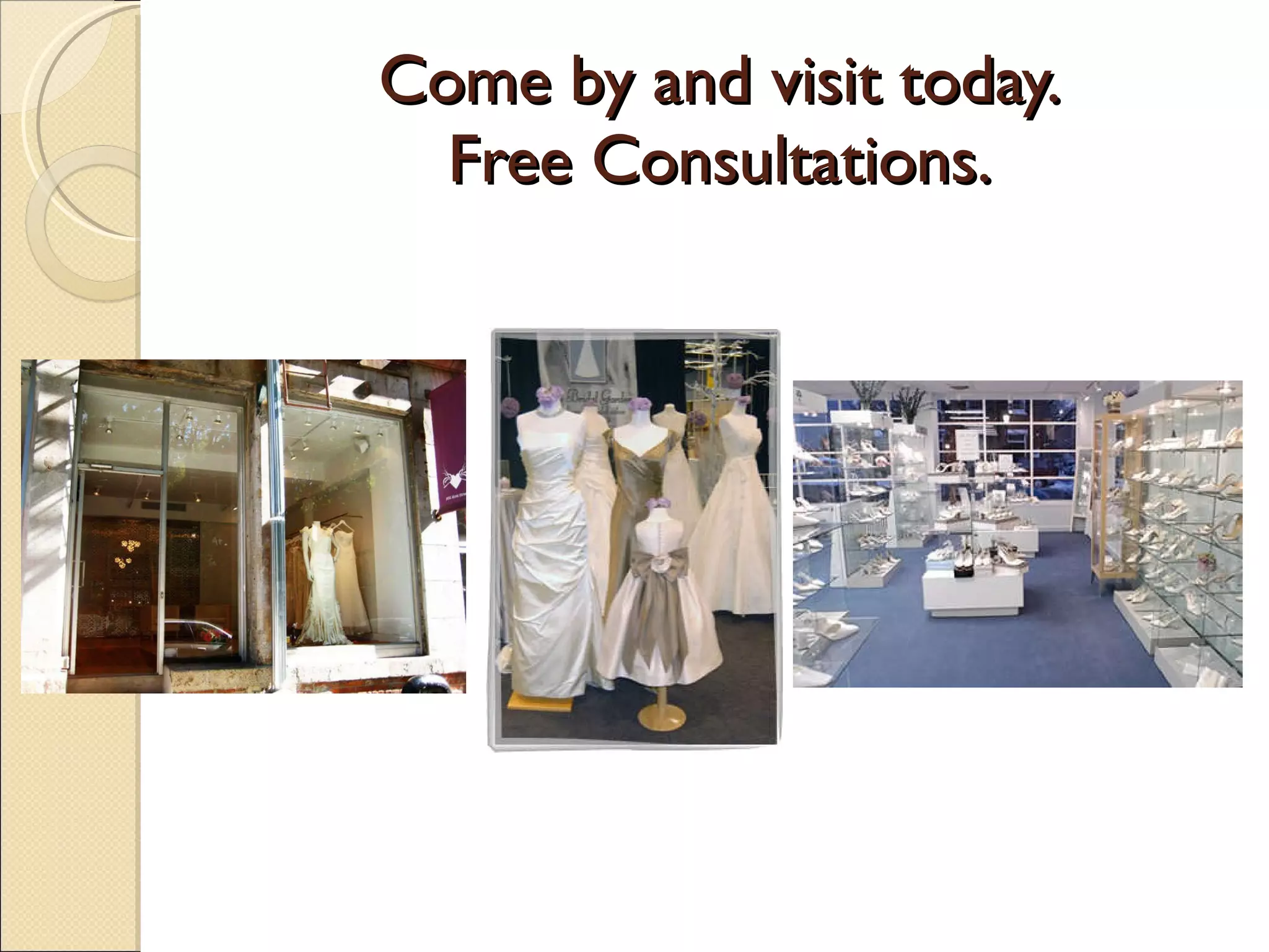 Introduction to Bridal Services | PPT