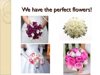 Introduction to Bridal Services | PPT