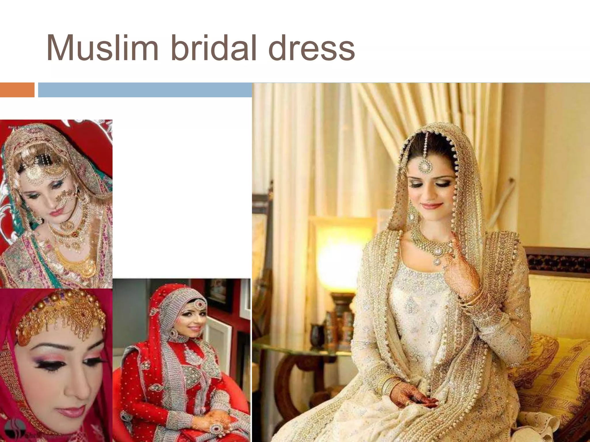 Bridal attire in different parts of india | PPT