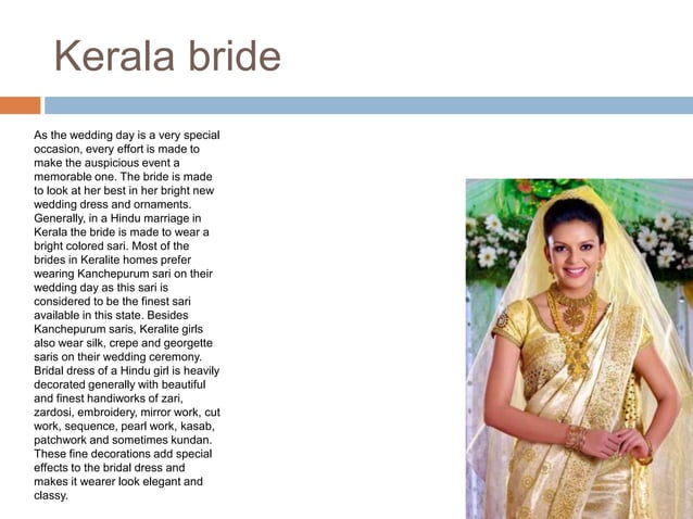 Bridal attire in different parts of india | PPT