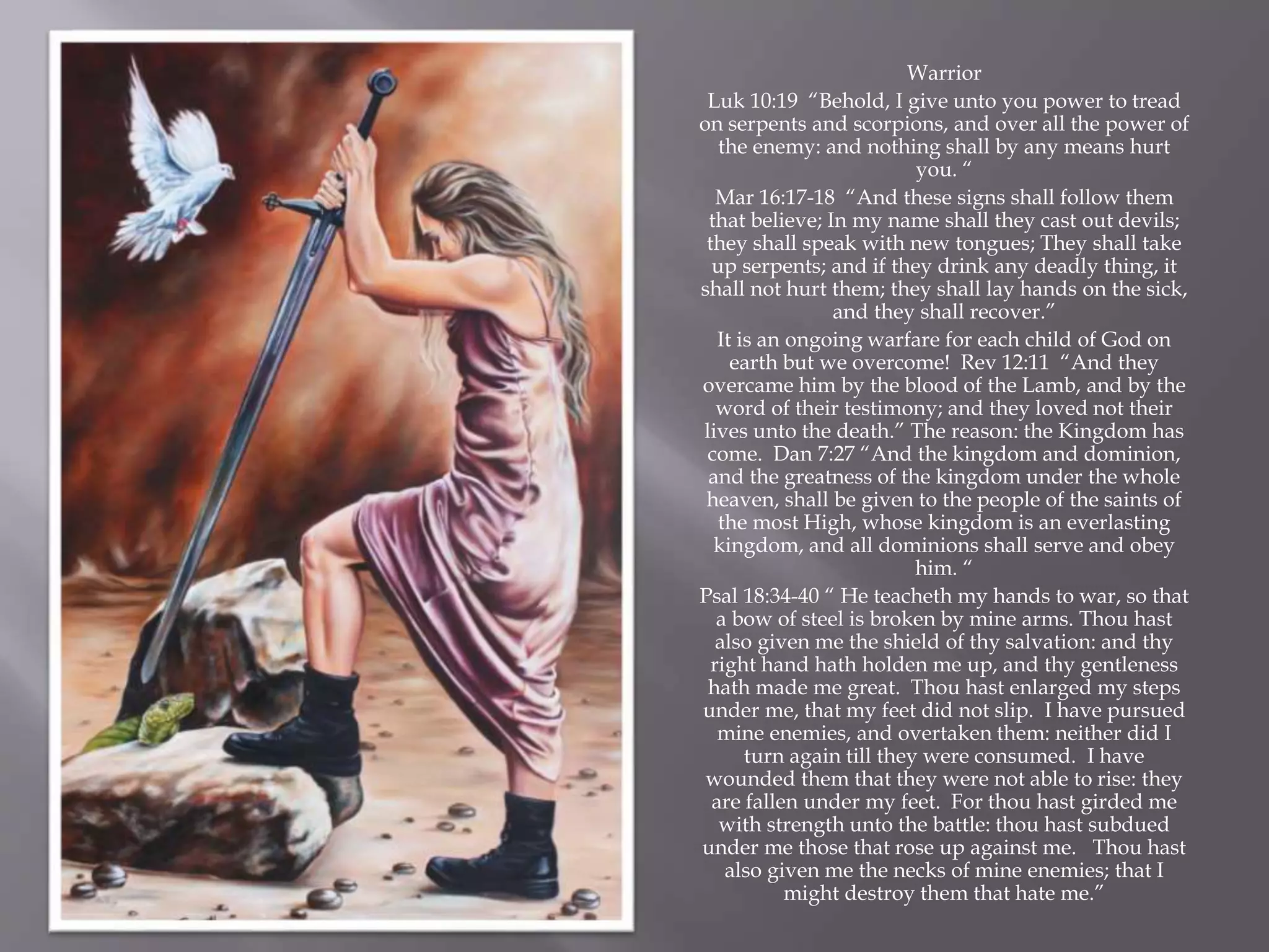 Warrior Bride of Christ | PPTX