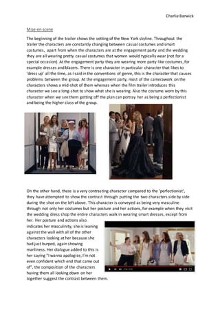 Film Trailer Analysis | DOCX | Soundtracks, TV and Showtunes | Music