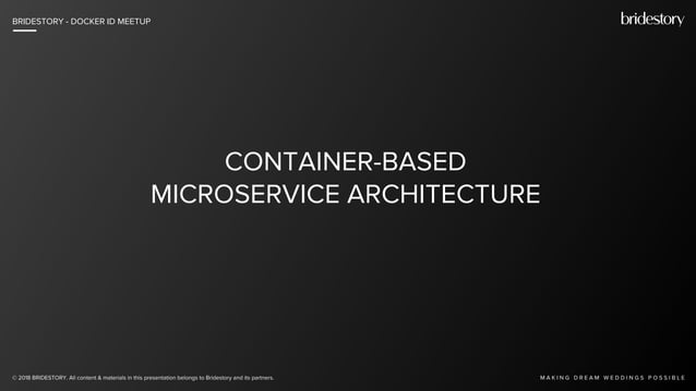 Container Based Microservice Architecture Ppt