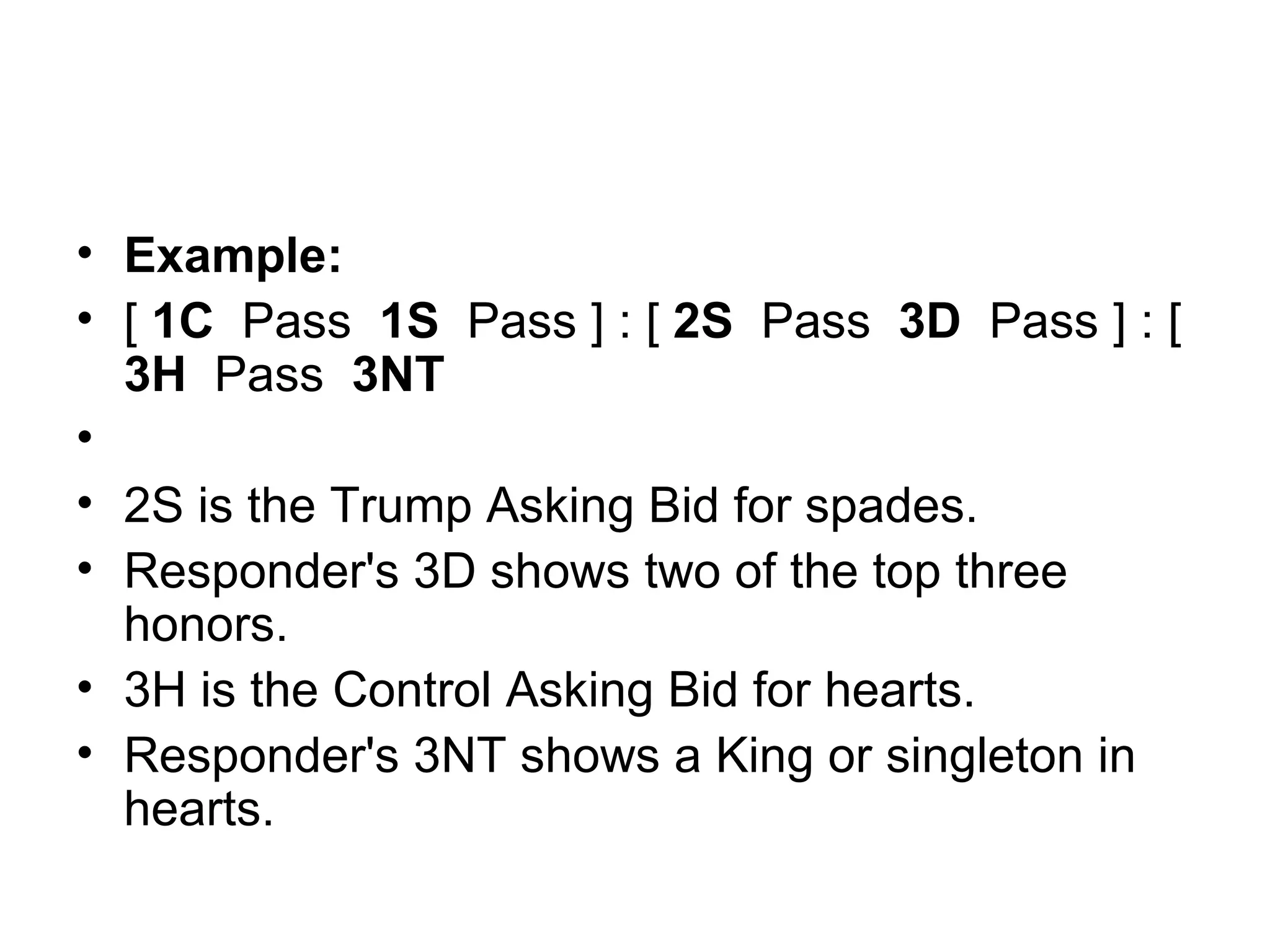 Bridge precision bidding | PPT