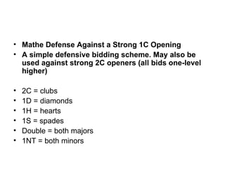 Bridge precision bidding | PPT | Video Gaming