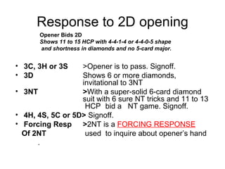 Bridge precision bidding | PPT | Video Gaming