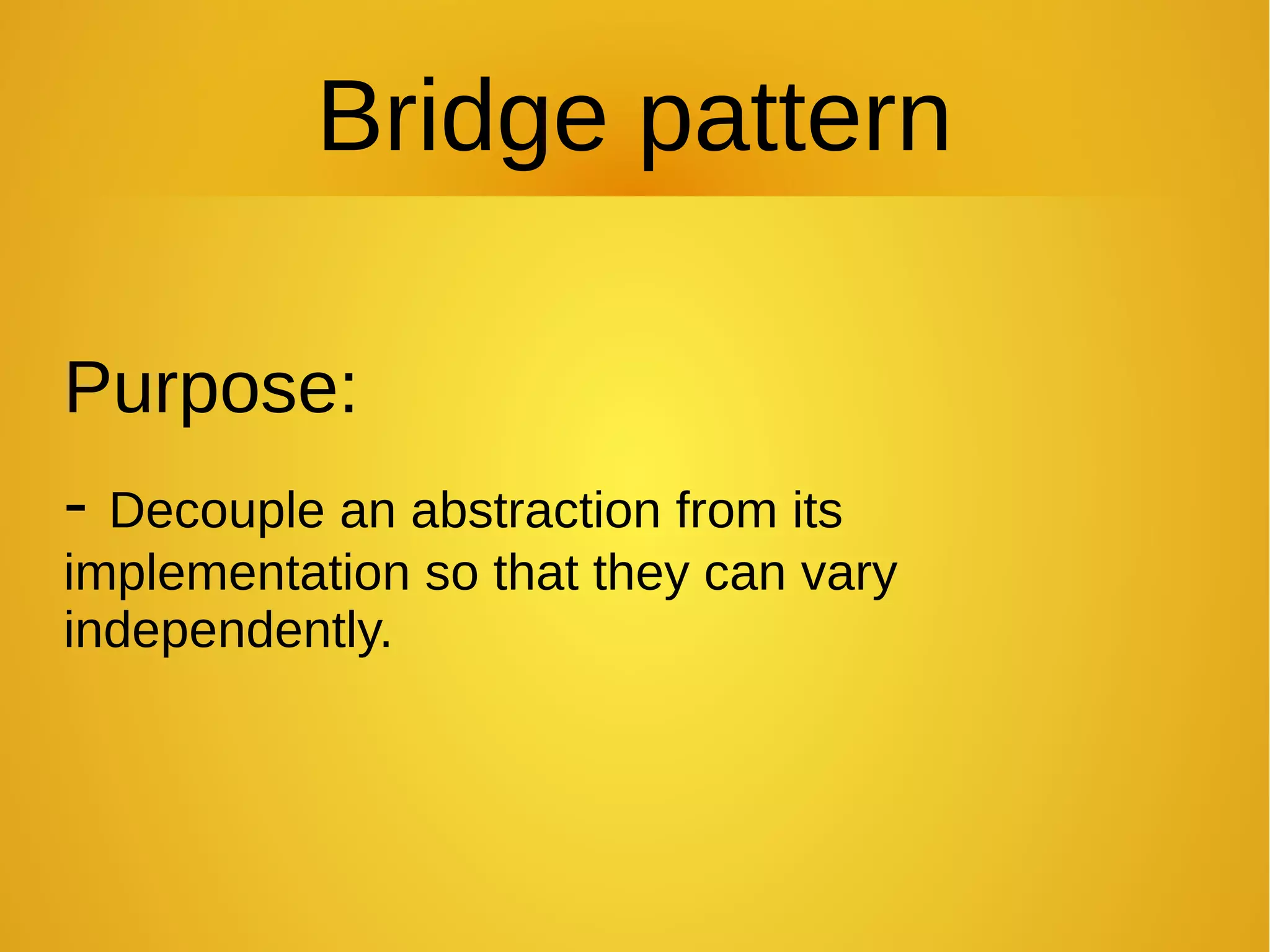 Bridge | PPT