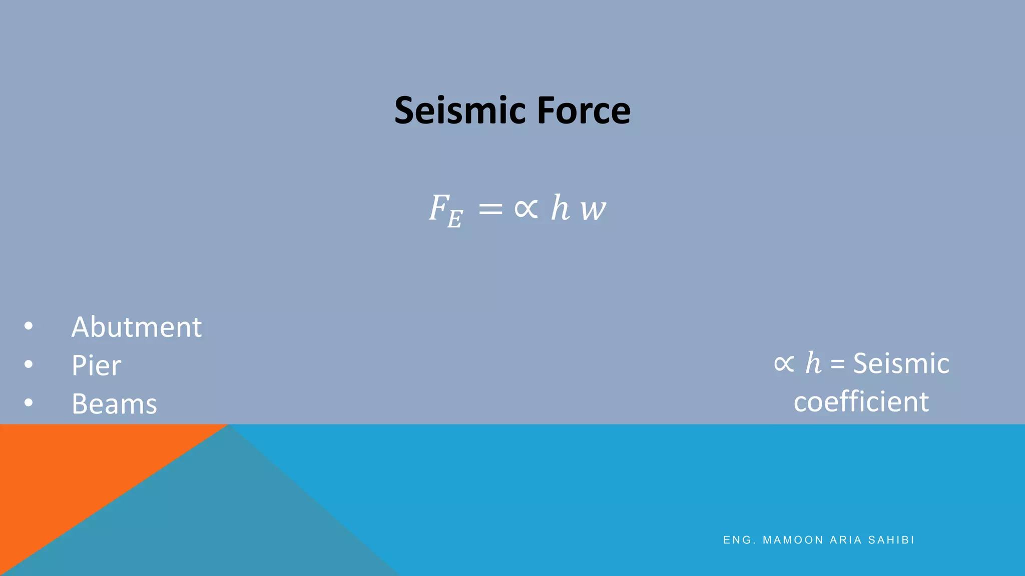Structures Hazard Mitigation and Bridge Design Process - کاهش خطرات ساختمان ها و پروسیجر دیزاین ...