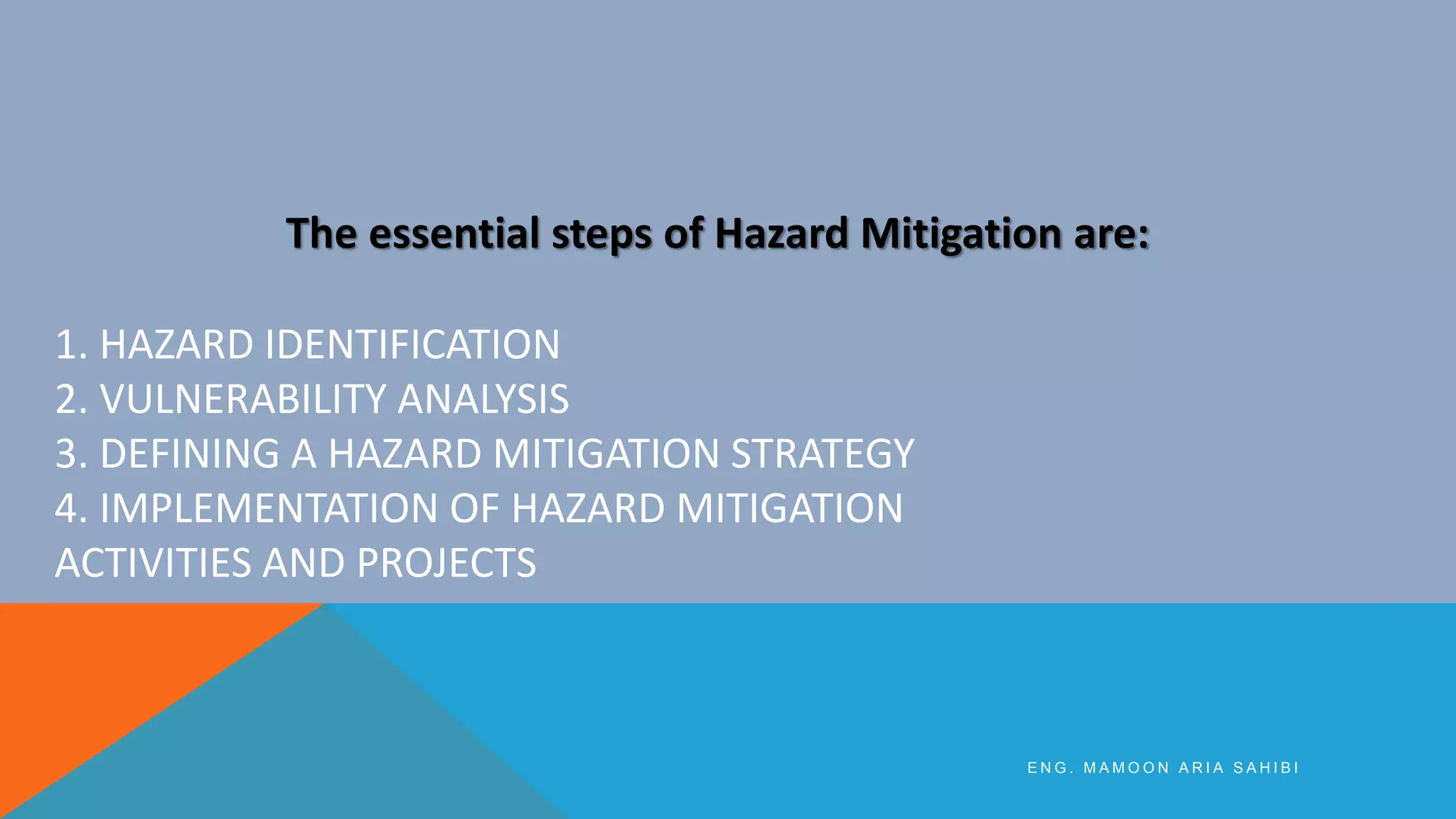 Structures Hazard Mitigation and Bridge Design Process - کاهش خطرات ...