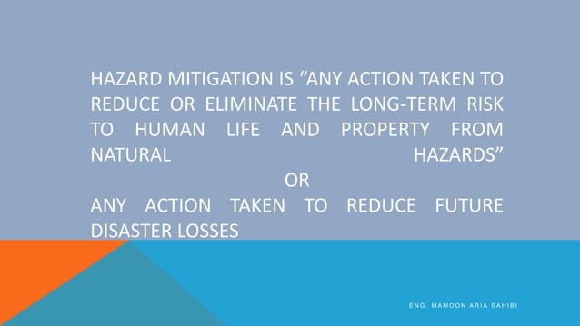 Structures Hazard Mitigation and Bridge Design Process - کاهش خطرات ...
