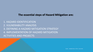 Structures Hazard Mitigation and Bridge Design Process - کاهش خطرات ساختمان ها و پروسیجر دیزاین ...