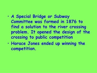 Bridge Presentation | PPT