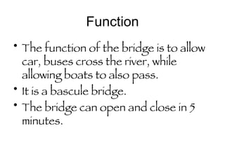 Bridge Presentation | PPT