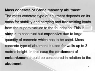 design of Bridge Substructure foundation | PPT